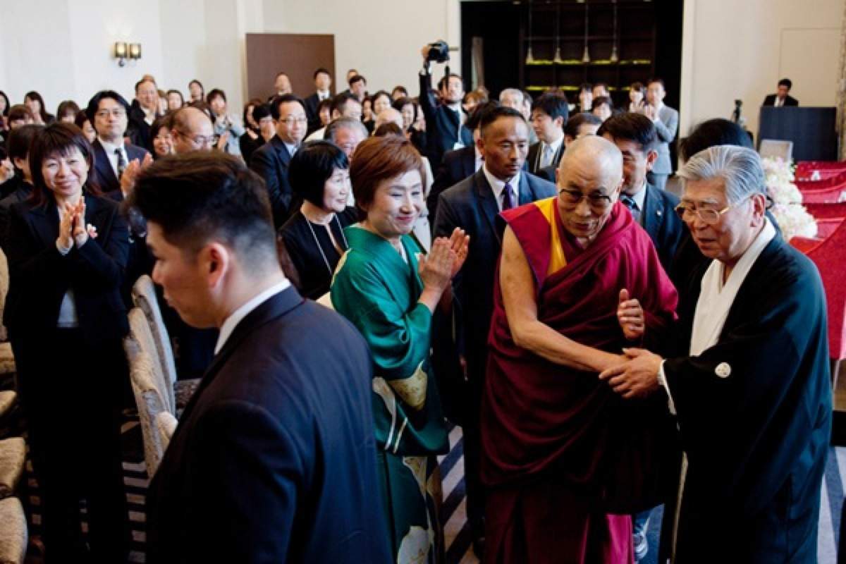 In pictures: His Holiness the Dalai Lama meets Shinto priests – Central ...
