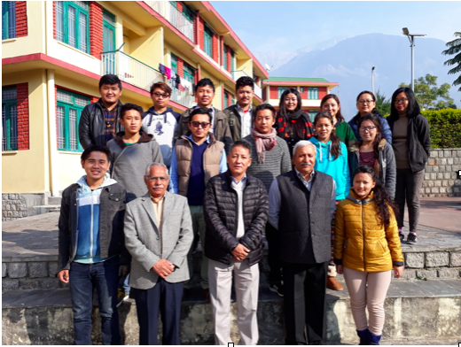 Kalon Karma Yeshi Meets Trainees of Tibetan Financial Service Company ...