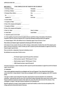 2018 Parent Declaration Form – Central Tibetan Administration