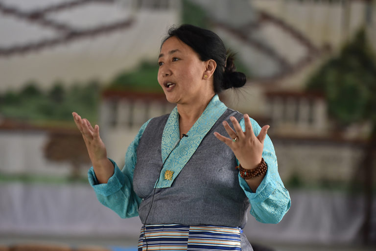 Education Kalon, Dr Pema Yangchen Inaugurates Sambhota Tibetan Schools ...