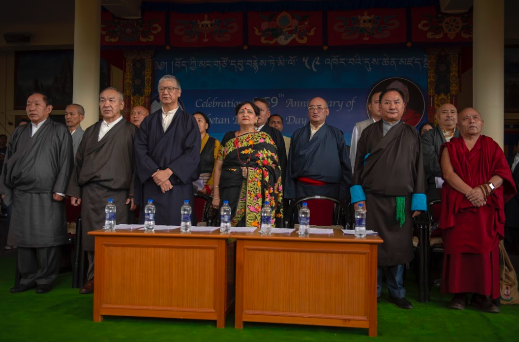 Tibetans in Dharamshala commemorate the 59th Anniversary of Tibetan ...