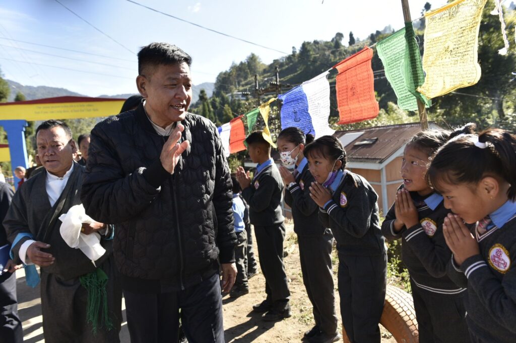 Sikyong Concludes Tenzingang’s visit, addresses School and Public ...
