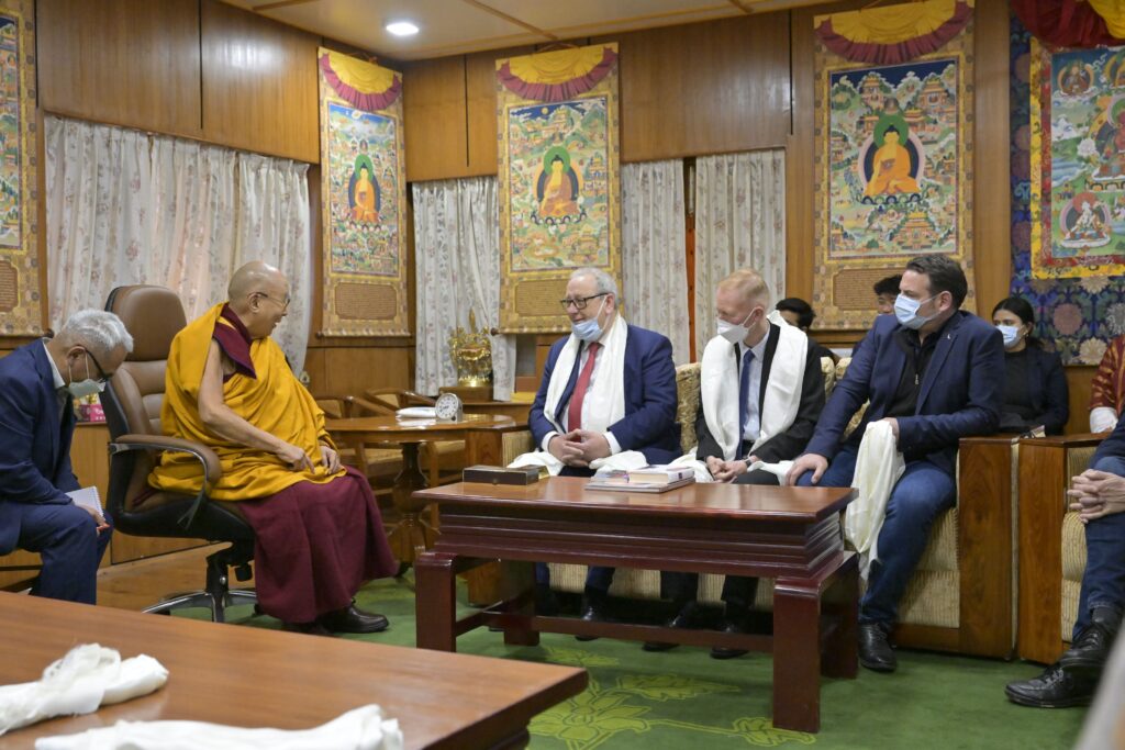 FNF Delegation Visits CTA, Receives Audience with His Holiness the ...