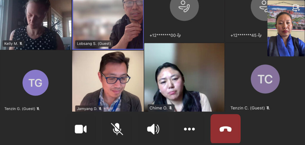 Members of V-TAG and Tibetan Association of Washington Urge ...