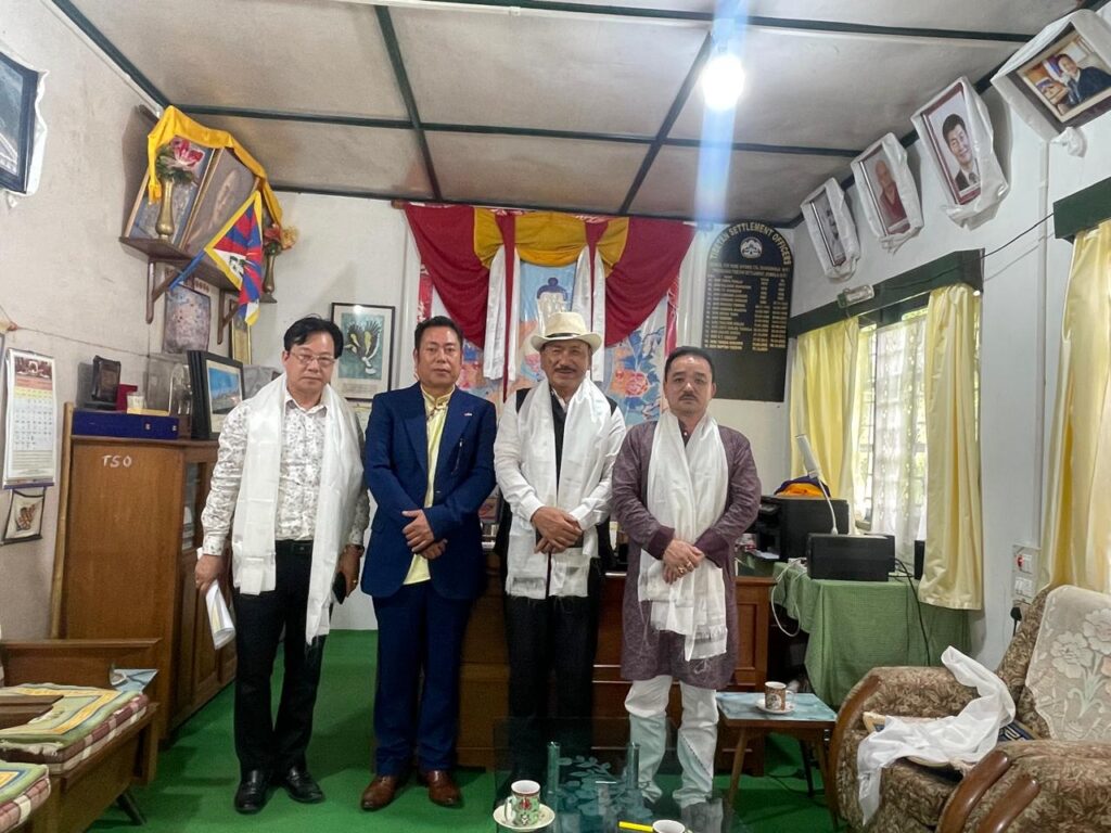 President and Members of Tibet Support Group of Arunachal Pradesh Visit ...
