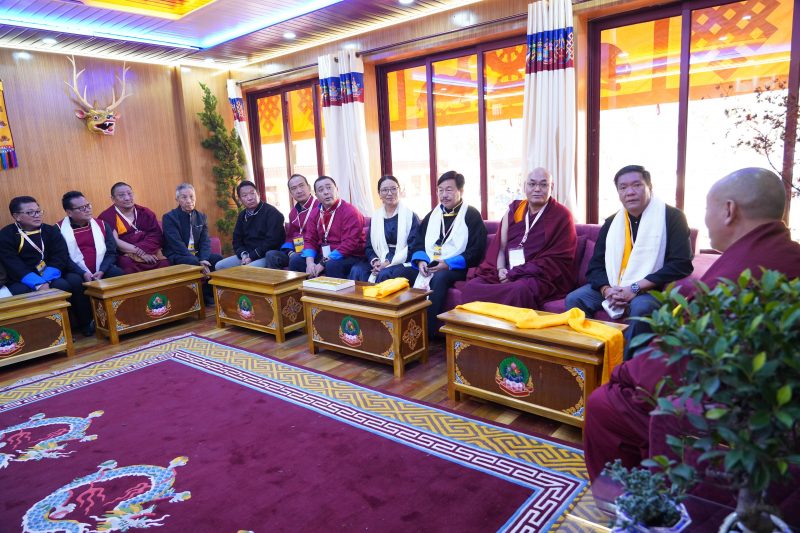 Speaker Khenpo Sonam Tenphel Addresses the Inauguration of the Prayer ...