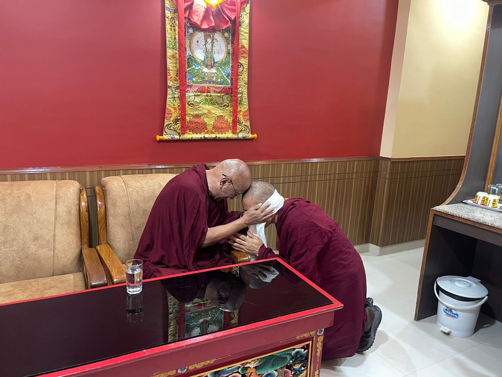 Sharpa Choeje Rinpoche Arrives in Dharamshala, Receives by Gelug MPs ...