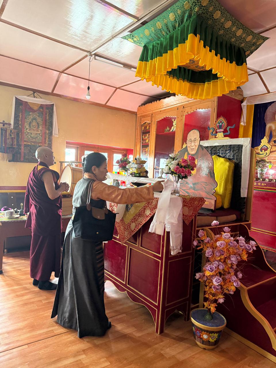 Parliamentarians Geshe Ngawa Gangri and Tsering Yangchen Visit ...
