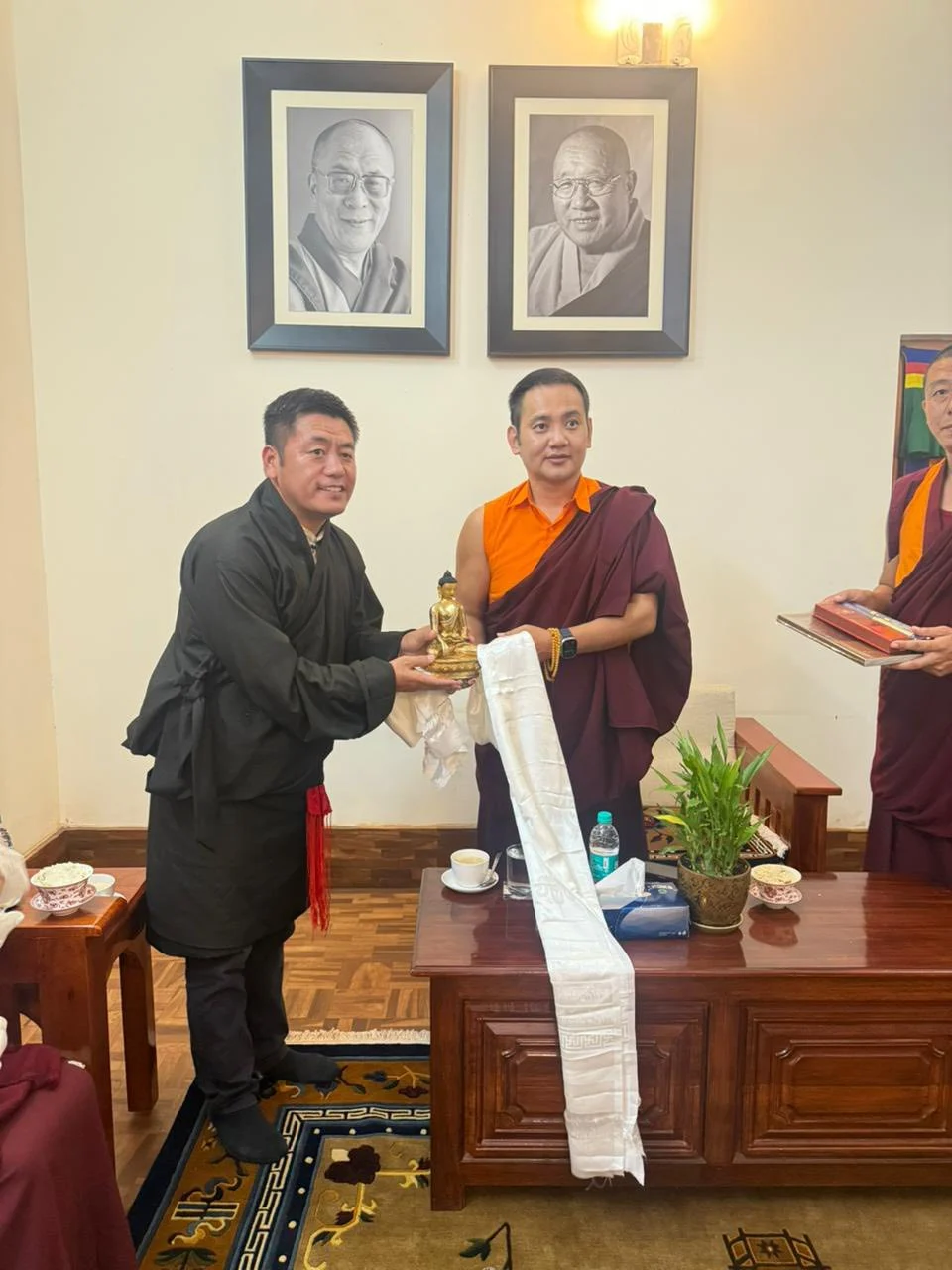 MPs Dorjee Tseten and Geshe Atong Rinchen Gyaltsen Begin Visit to ...
