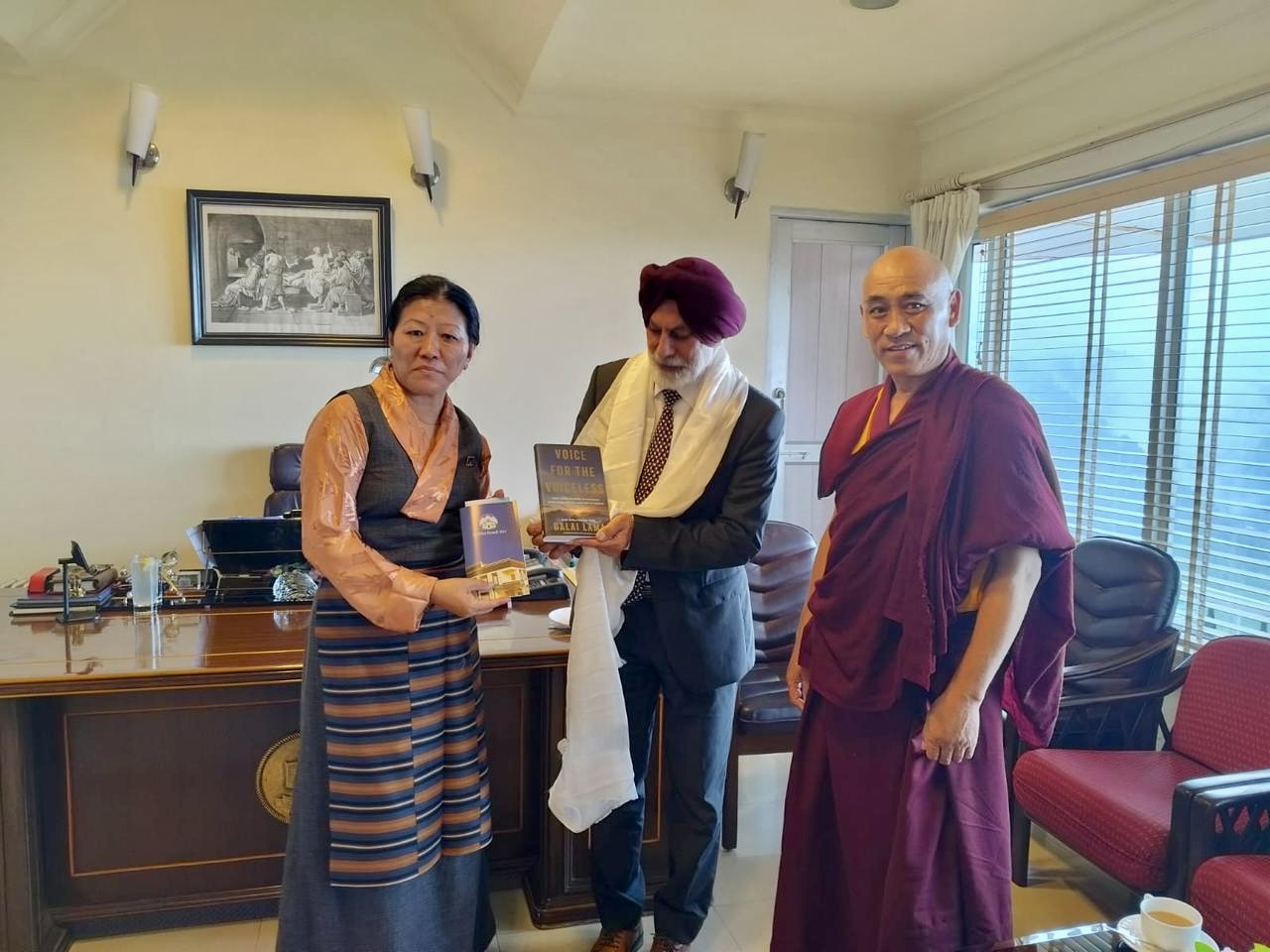 Parliamentarians Geshe Ngawa Gangri and Tsering Yangchen Visit ...