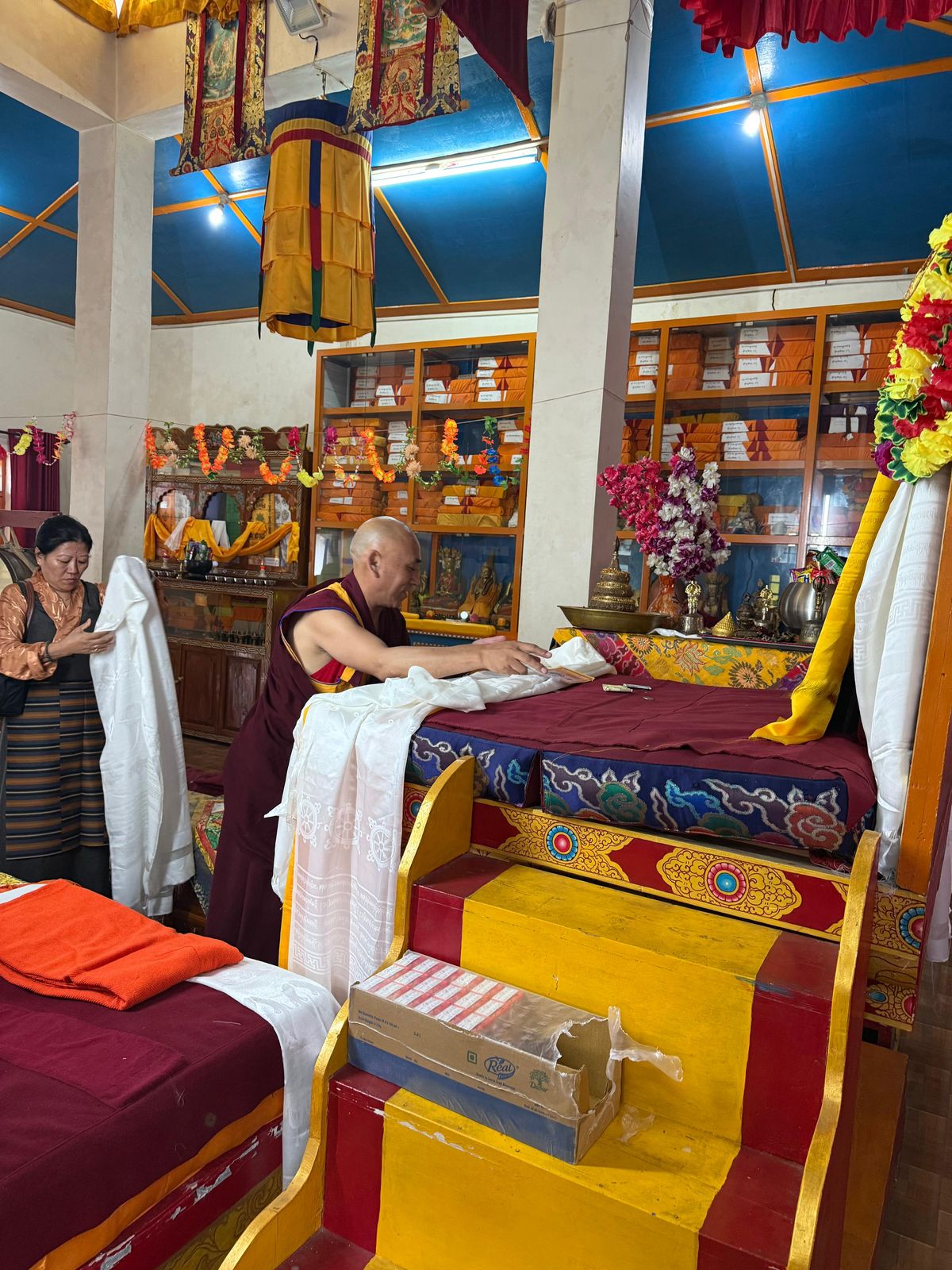 Parliamentarians Geshe Ngawa Gangri and Tsering Yangchen Visit ...