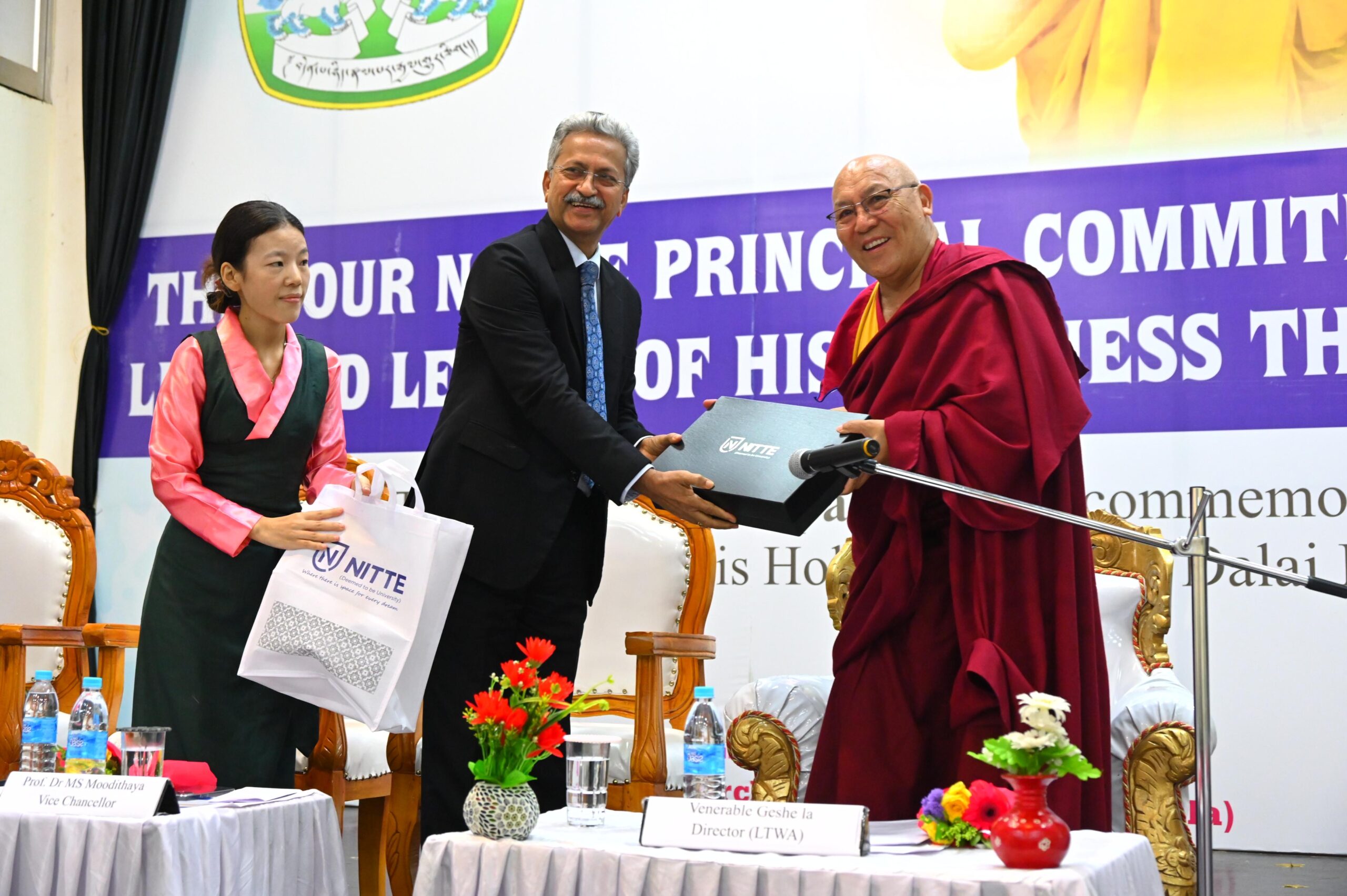 Geshe Lhakdor Discusses on Four Principal Commitment of His Holiness at ...