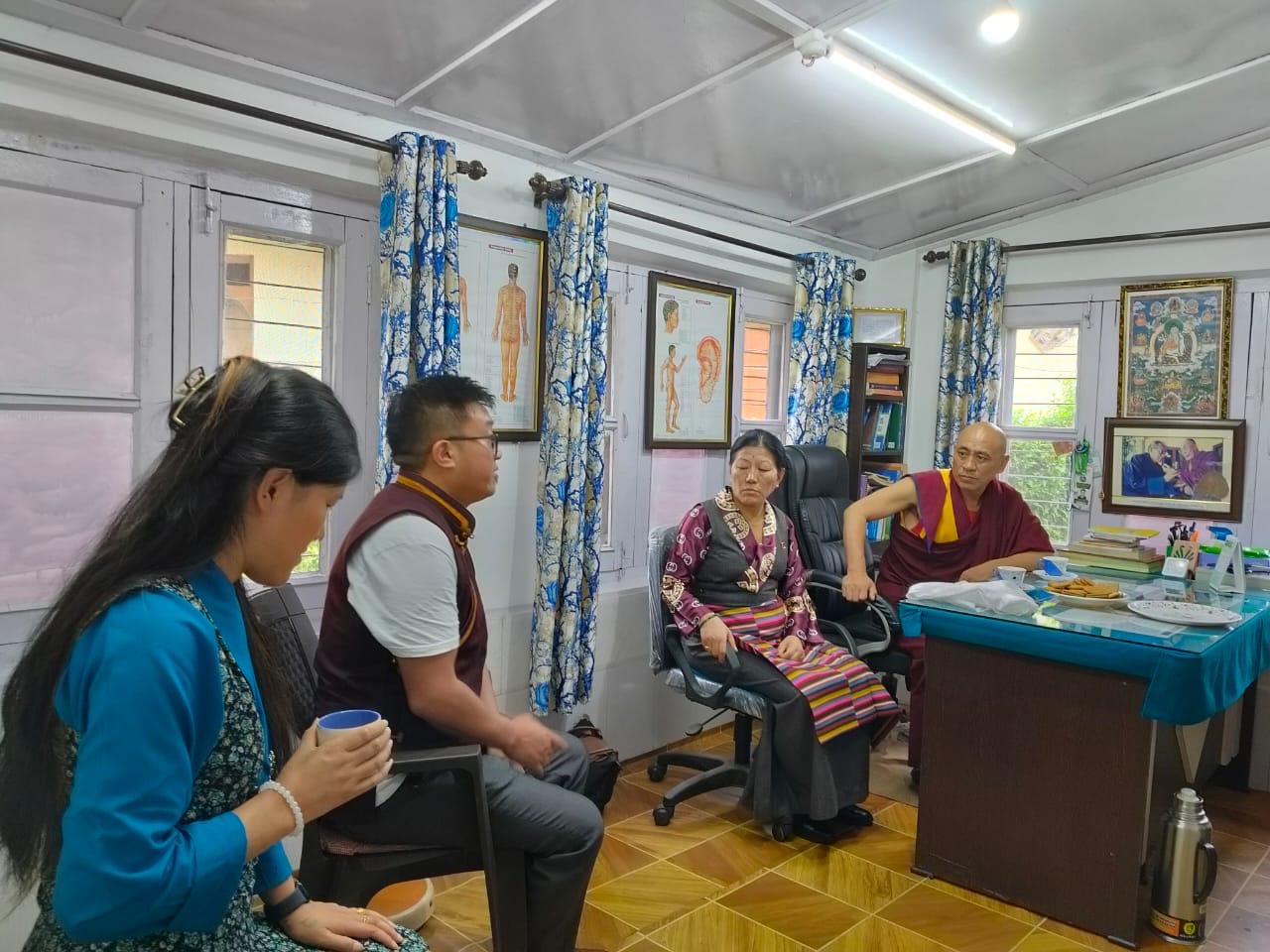 Parliamentarians Geshe Ngawa Gangri and Tsering Yangchen Visit ...