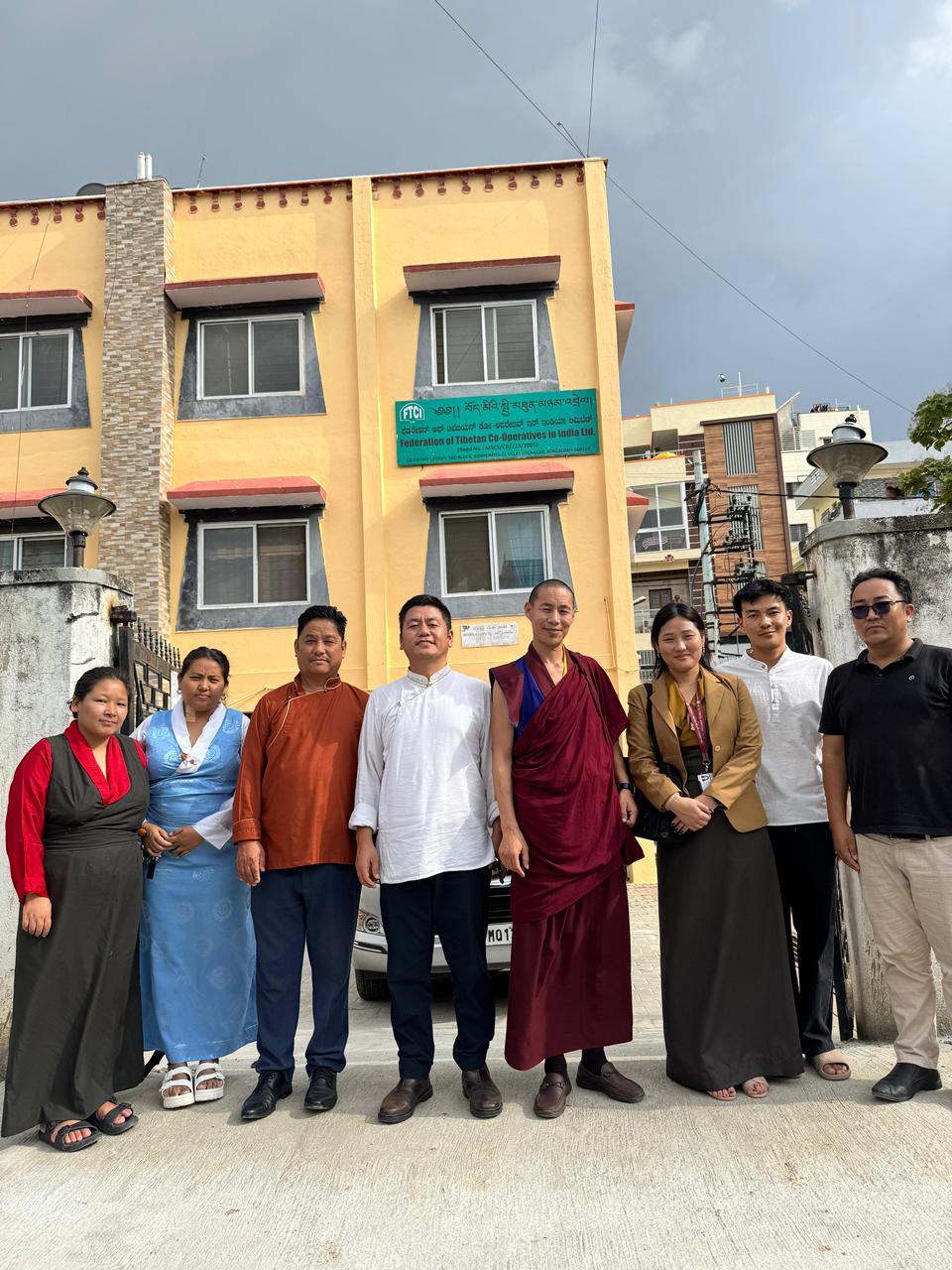 Parliamentarians Dorjee Tseten and Geshe Atong Rinchen Gyaltsen ...