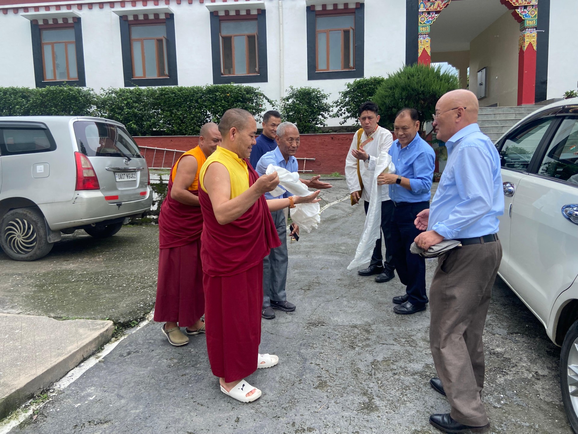 Tibetan Justice Commissioners Dawa Phunkyi and Phagpa Tsering Conduct ...
