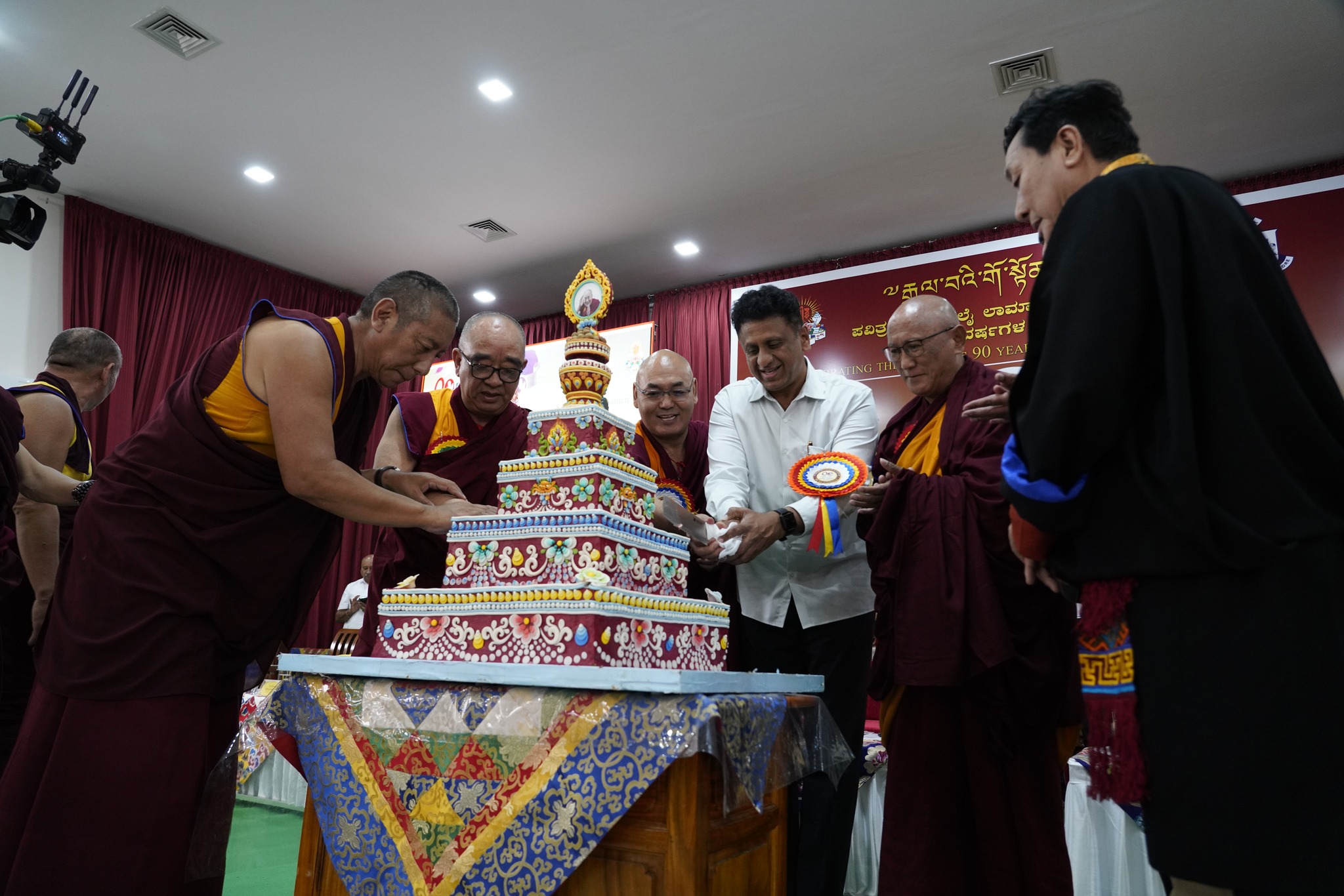 Speaker Khenpo Sonam Tenphel Addresses Convocation Ceremony at Sera Jey ...