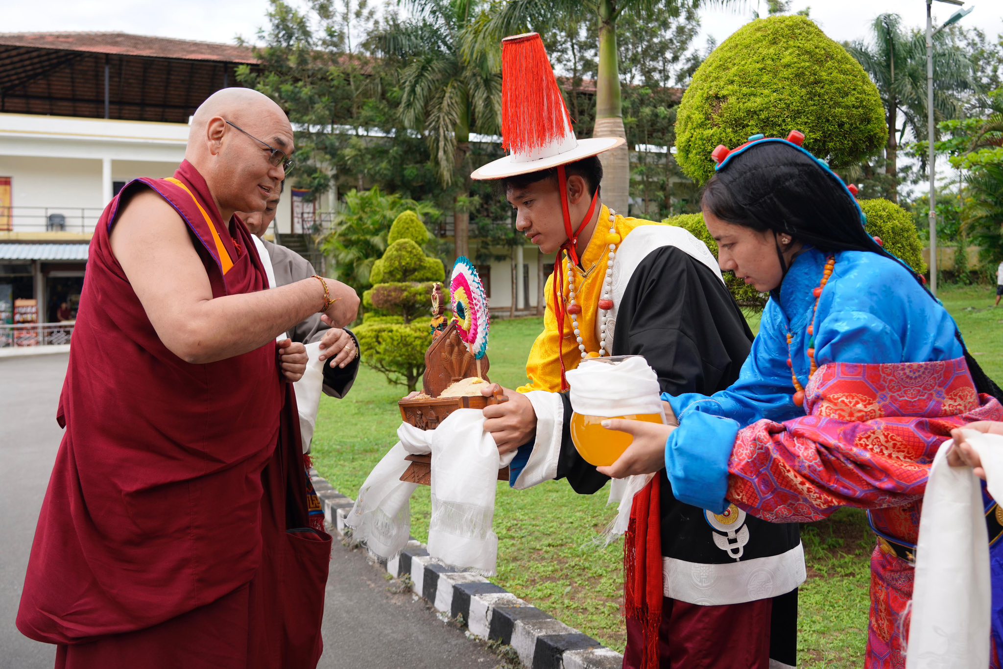 Speaker Khenpo Sonam Tenphel Arrives in Bylakuppe for Sera Jey ...