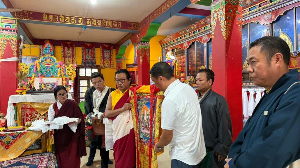 Four Tibetan Settlement Officers of Miao, Tezu, Tenzingang, and Tuting ...