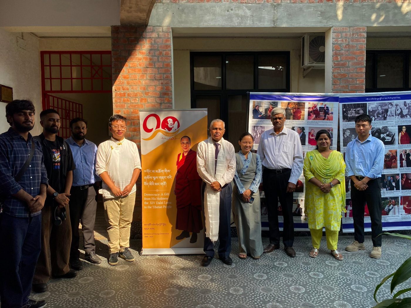 Exhibition Titled “Democracy: A Gift of His Holiness the Dalai Lama to ...