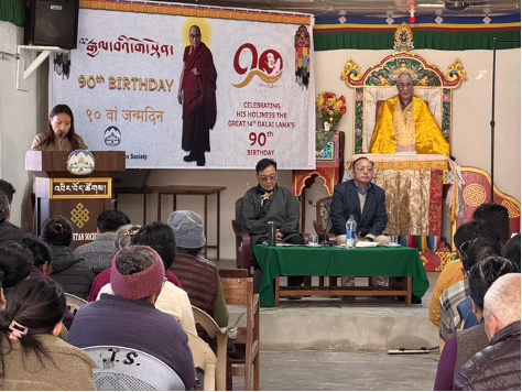 Chief Election Commissioner Lobsang Yeshi Holds a Public Awareness ...