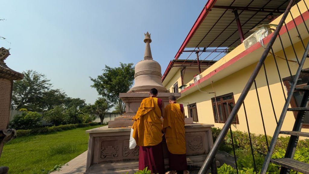 Consecration and Purification Ceremony Performed for the Eight Stupas ...