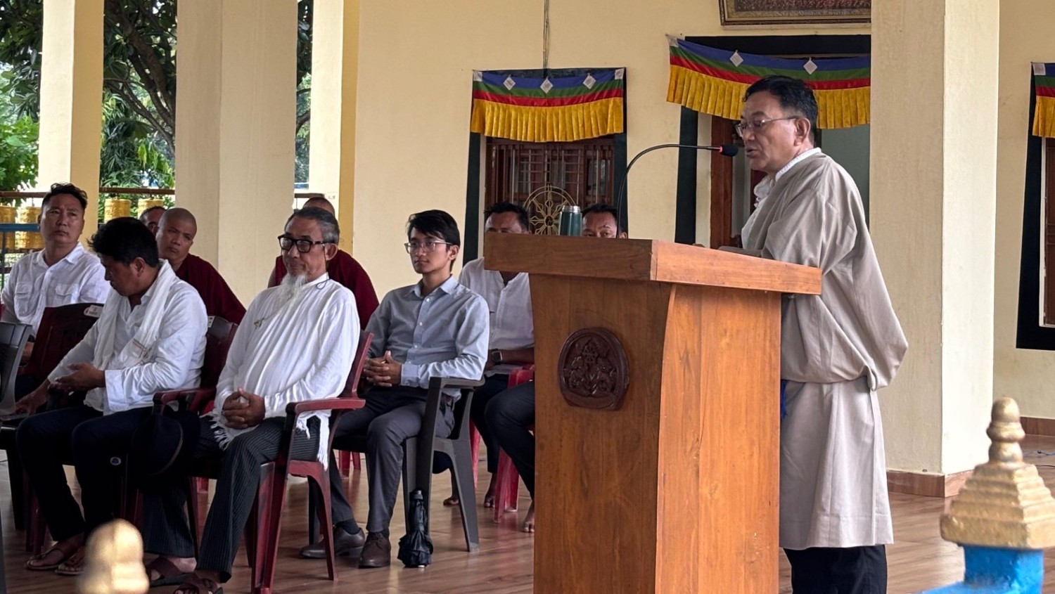 Chief Election Commissioner Lobsang Yeshi Conducts Public Awareness ...