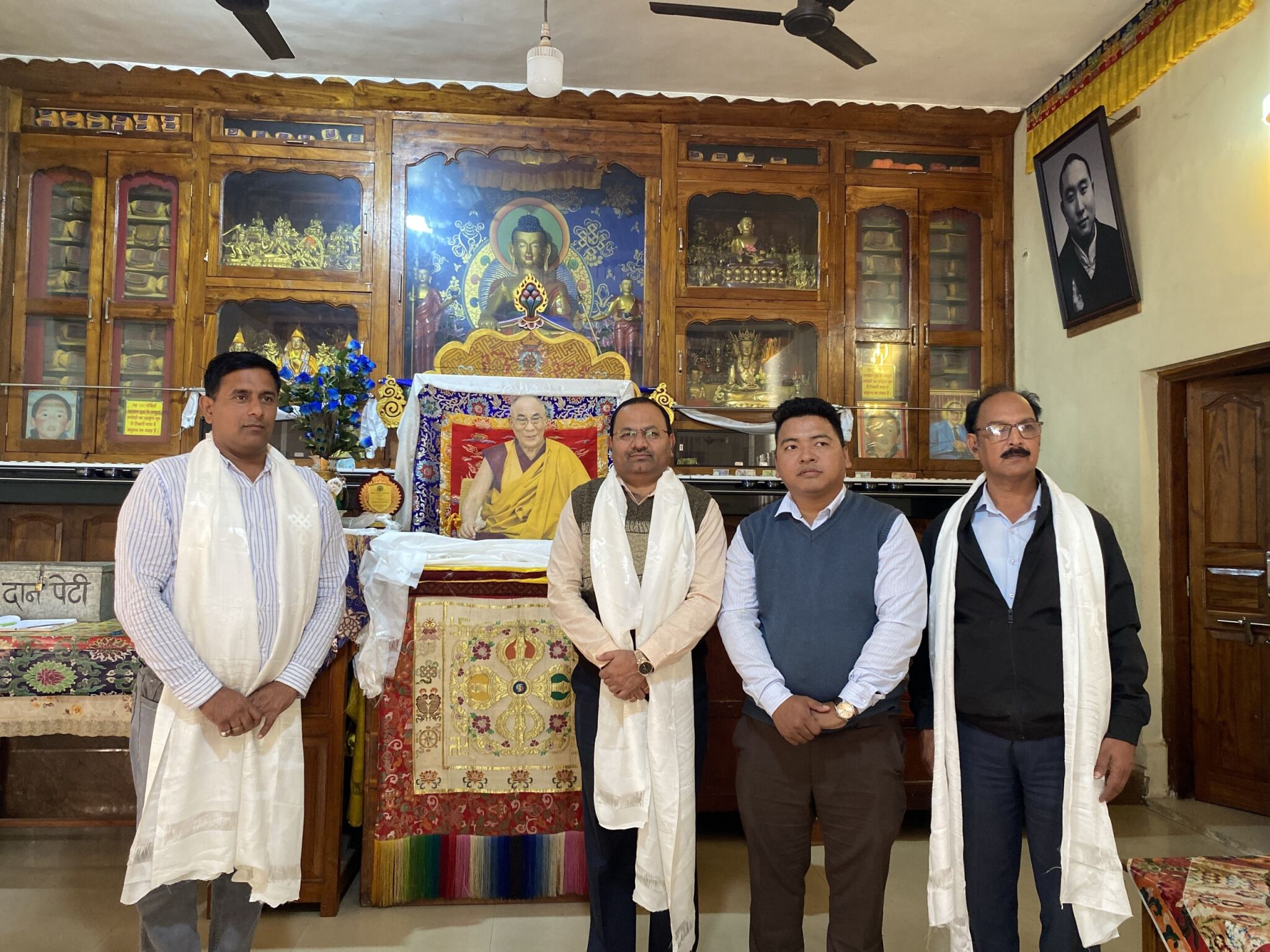 Norgyeling Tibetan Settlement Office Receives Police Inspector of DSB ...