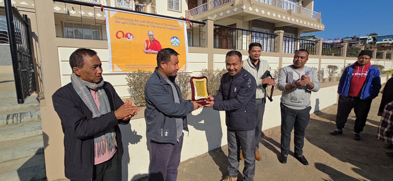 Tibetan Community in Shillong Distributes Winter Clothing to Needy ...