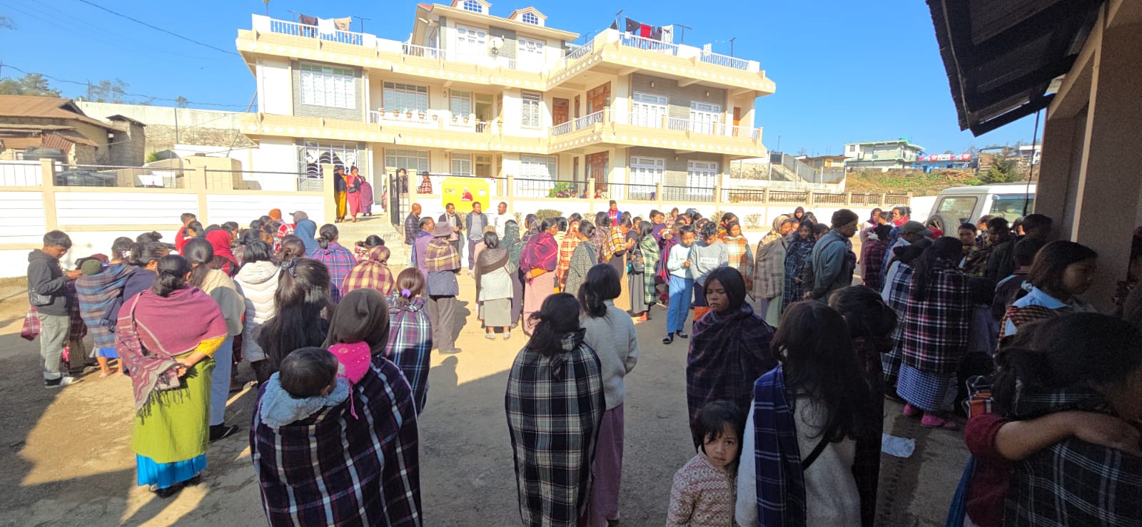 Tibetan Community in Shillong Distributes Winter Clothing to Needy ...