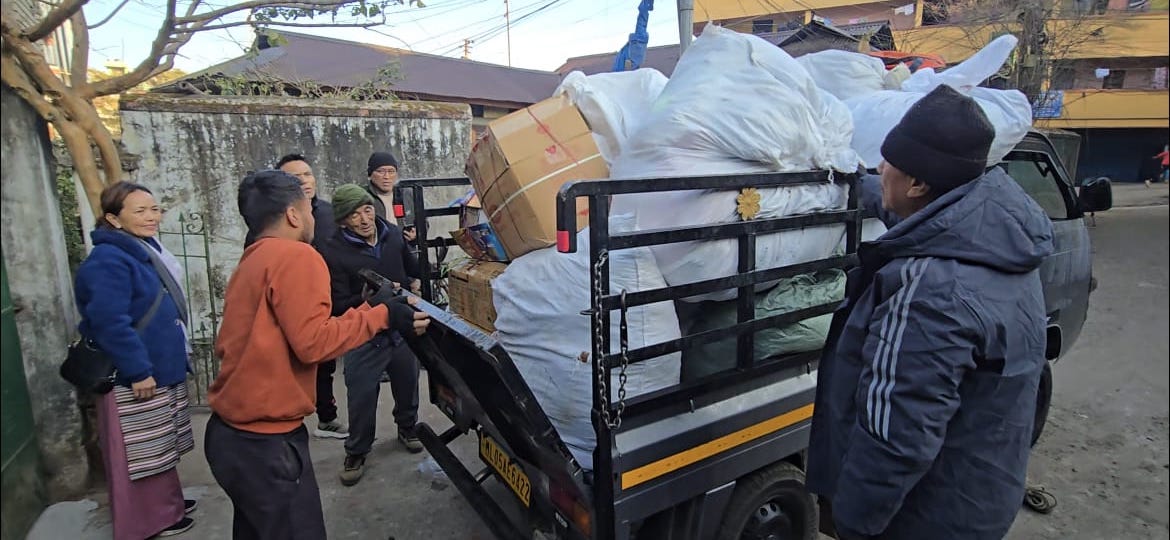 Tibetan Community in Shillong Distributes Winter Clothing to Needy ...