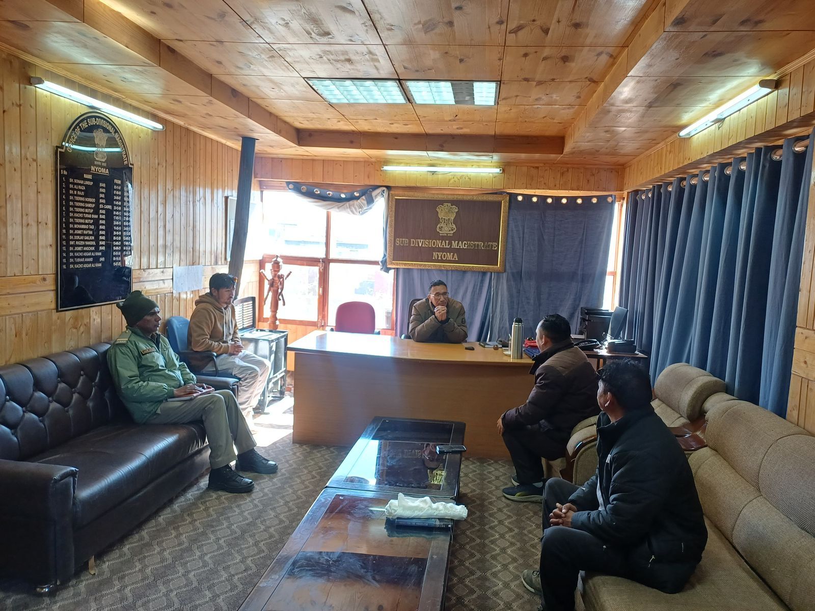 Chief Representative Officer Tashi Dhondup Calls on Several Newly ...